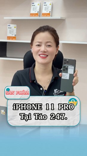 iPhone 11 Pro Max vẫn là huyền thoại được săn đón nhờ hiệu năng ổn định, camera sắc nét và thiết kế sang trọng vượt thời gian. Mua ngay tại Táo 247 – shop iPhone Hồ Chí Minh giá rẻ, uy tín, hỗ trợ trả góp nhẹ nhàng, phù hợp mọi đối tượng. #iphone #iphonecũ #tao247 #iphonecuHoChiMinh #tragop0đ #iphonesinhvien | Táo 247 - TP Hồ Chí Minh