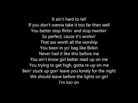 Kid Ink feat. Usher & Tinashe - Body Language Lyrics