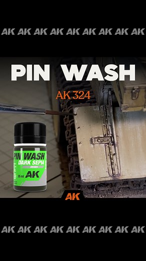 7K views · 148 reactions | ⚡️헣헜헡 헪헔헦헛 ⚡️ Here's a brief demonstration of how to use our new PIN WASH . Its special formulation allows for highlighting details by capillarity, emphasizing volumes with great precision, preventing the paint from spreading and concentrating it around the desired areas. Perfect for use on rivets and small details .  AK324 | AK-Interactive | Facebook
