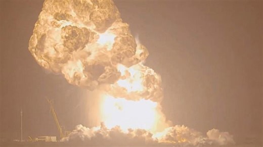 June: Spacex Ship 36 explodes during routine engine test