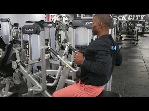Neutral Grip Machine Row