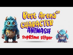 3 OP characters that you have to use in the arena, animash gameplay, stun, heal, dps, reflect