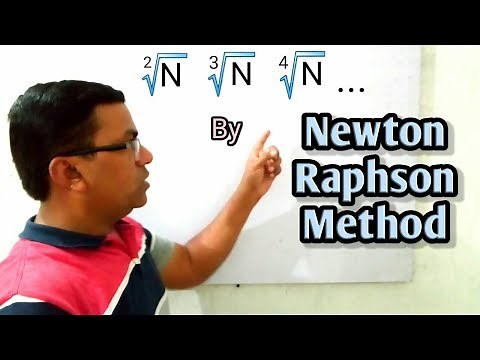 Root of positive number by Newton-Raphson method.