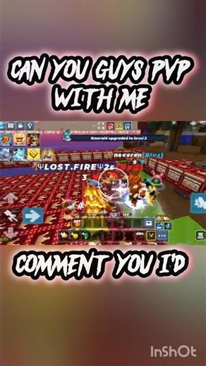 PvP with my subscriber in Blockman go bedwars