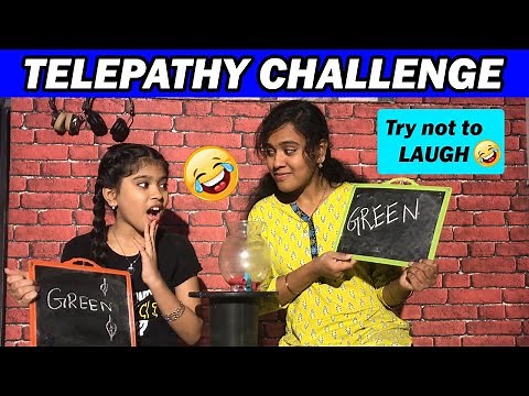 😂Funniest Ever Telepathy Challenge || Ammu Times || Amirtha Varshini ||