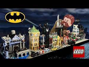 I built a HUGE LEGO Gotham City MOC!!