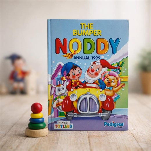 Noddy Annual 1999 Hardback | Vintage Enid Blyton Toyland Book | 90s Children’s Story & Activity Book | Retro Kids Gift Ide - Etsy UK