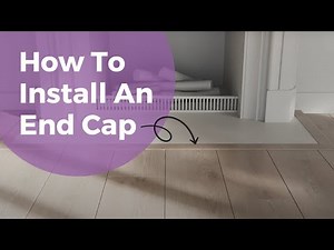 How To Install An End Cap || Flooring Installation Tips || Luxury Vinyl Flooring