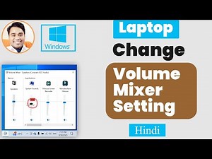 laptop me sound mixer setting kaise use kare kya hai tarika?