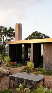 Issue No. 18 Feature • Video Feature • Between anchor walls and bushland, Outpost embodies stillness through spatial layering. The journey through the home is defined by unfolding views and subtle textures. From the curved staircase to the chimney-side tiles, every material move is expressive yet restrained. A place to both live in and with nature. Watch the full video on The Local Project or read Outpost by Elmore Booth in the latest Issue No. 18 print publication. Photography by @samuel_hartne