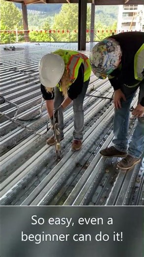 Thru Deck Stud Welding