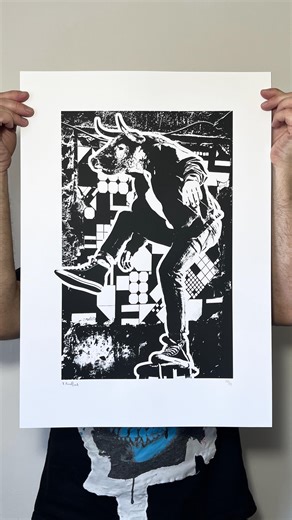 Here’s a short video showing some of the process behind @memoriprints’ latest screen print ‘Minotaur Rock.’ They’ve been busy screen printing a selection of new posters and cards to share at some amazing events coming up over the summer. @memoriprints is super excited to be returning to @craftfestival next week at Bovey Tracey from Friday 6th-8th June. Always a highlight of their year! They’re also back in the @craftyfoxmarket tent at @weoutherefest - 14th-17th August. “This was so much fun last