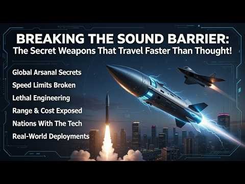 Missiles Unleashed: Hypersonic, Supersonic, and Ballistic Explained!