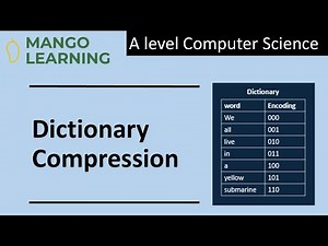 Dictionary Compression