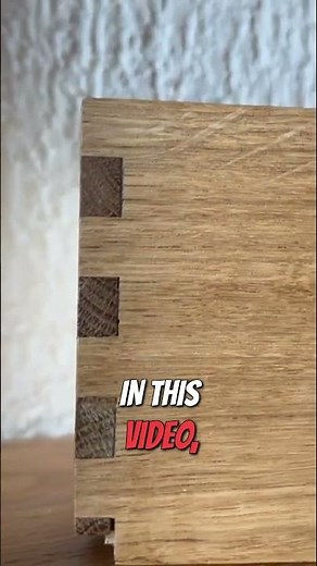 Mastering Box Joints: A Step-by-Step Guide #shorts