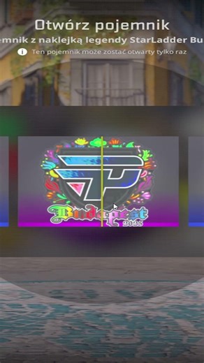 Co każdą śmierć otwieram naklejke cs2 #shorts #opening