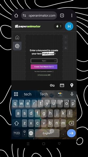 Create Match Cut Effect Using AI #tech #ai #shorts #trending