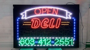 Watch LED Deli Sandwiches Sign for Business. on Amazon Live