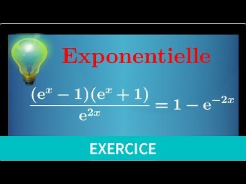 Exponential Function • Demonstrate an equality • Calculation rules • First specialty Mathematics