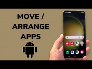How To Move / Rearrange Apps On Android