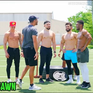 909K views · 18K reactions | Spraying Silly String on bodybuilders prank!  | Team Savageshawn | Facebook