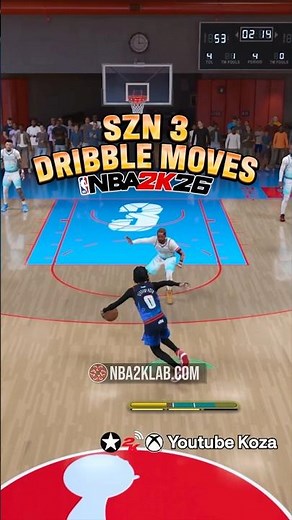 NBA 2K26 Dribble Moves Update Season 3