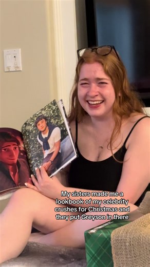 @greyson my family ships it btw Lemme know if you want the full book tour #christmashaul #christmas #fyp #celebrity #sisters