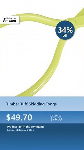 Timber Tuff Skidding Tongs