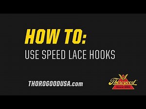 How to... Use Speed Lace Hooks