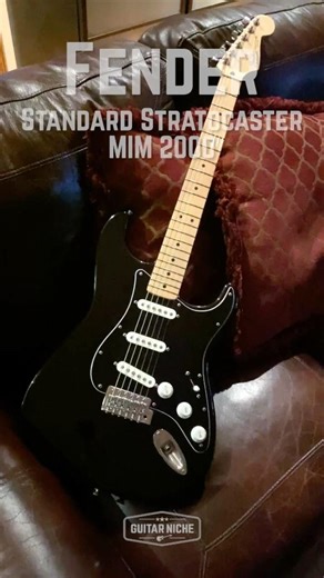 🖤 Fender Stratocaster Standard MIM.#southernrock #twanghammer GuitarNiche.com #shorts