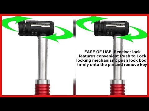 Extended Length Stainless Steel Hitch Receiver Lock For Secure And Confident Towing