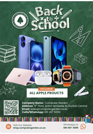 Back to School Savings at Computer Garden