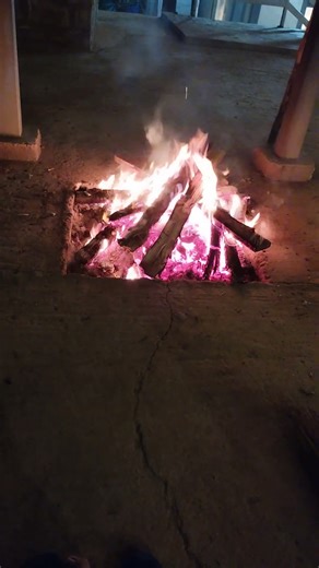 20251117 Bonfire 🔥 Cold Hill top Late evening view 7