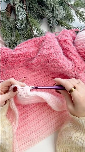 Beginner Friendly crochet sweater you’ll actually wear #crochetpattern #crochetsweater