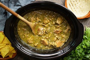 3.5K views · 12 reactions | Recipe: https://www.themagicalslowcooker.com/slow-cooker-chile-verde/ Grab the tortillas, beans, and rice and enjoy this amazingly easy Slow Cooker Chile Verde recipe. | The Magical Slow Cooker | Facebook