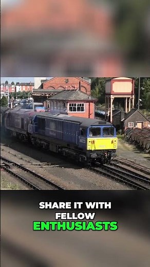 Railway History Journey Uncover Train Secrets! #Class58, #BRClass58, #Locomotive #fyp