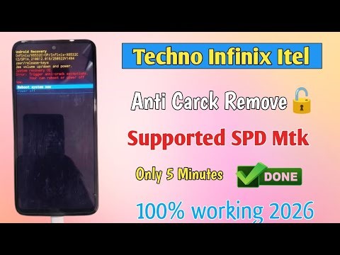 Tecno Spark Go 1 Kl4 || Online Anti Carck Remove Server All Spd MTK Anti Carck Solution