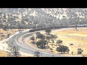 Huge Train Meet at Tehachapi Loop