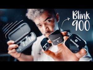 Microfone profissional sem fio para duas pessoas - Saramonic Blink900