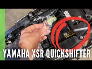 HealTech QUICKSHIFTER easy iQSE install 2017 Yamaha XSR 900 Abarth