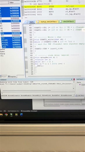 Lab 4a - Transmitting Data from STM32L476 to PC: