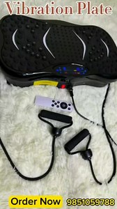 🚚 FREE DELIVERY(Inside KTM valley) | 💥 Rs.11800 Only! Now experience full-body relaxation and fat-burning benefits from the comfort of your home with this Whole Body Massager Machine. Includes: Resistance Bands, Remote Control, LED Display & Multiple Vibration Modes — ideal for fitness, muscle relief, and improved blood circulation. 🧘‍♀️ घरमै बसी-बसी फिट र रिल्याक्स हुने सजिलो उपाय! 👉 Daily use le body tone गर्न र stress कम गर्न मद्दत गर्छ। 👉 Seniors देखि youngsters सम्म सबैका लागि उपयुक्त!
