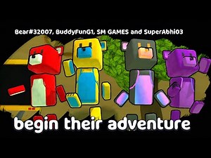 Barren Brothers Squad in The Hive Multiplayer Super Bear Adventure Gameplay Walkthrough