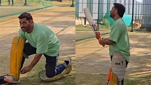 Watch: MS Dhoni's IPL 2026 preparation video breaks internet, practice clip goes viral
