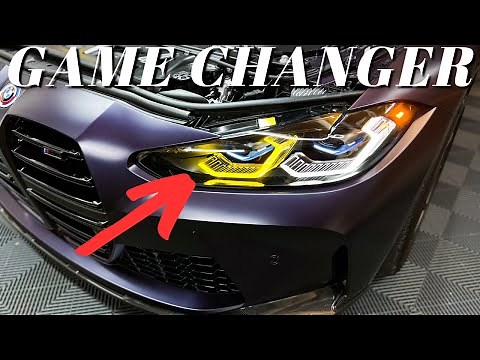 BMW G80 M3 Yellow CSL DRL Install - Step By Step Instructions!