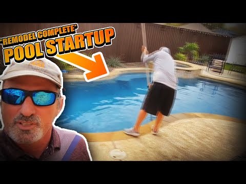 POOL REMODEL: The start up process begins! Ep.10
