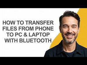 How To Transfer Files From Phone To PC & Laptop With Bluetooth - KevinHowTo
