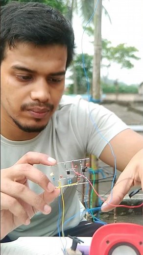 Transistor Radio 📻 (bc547). #experiment #electric #electronic #radio #diy #diycrafts