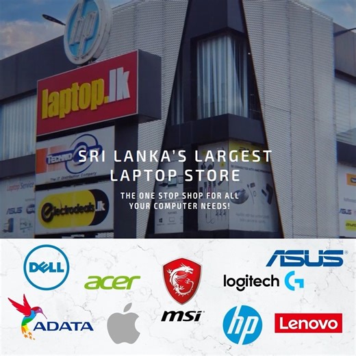 1.8K views · 48 reactions | The Largest Laptop Store in Sri Lanka, Laptop.lk was incorporated & established in 1996 Offering you a wide Range of World Renowned Brands. ASUS ,HP, Dell, Lenovo, Acer, Msi, Logitech, Adata, Apple For more information Call, WhatsApp 077 3 277 277 or visit Laptop.lk Exclusive Store @401, Galle Road, Colombo 04. www.laptop.lk #laptop.lk #lenovo #srilanka #laptop #IdeaPad #lenovogaming #asus #rog #dell #hp #lenovo #msi | laptop.lk | Facebook