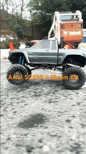 Axial SCX10 ii Proline IBeam prerunner suspension test: 3 wheel motion